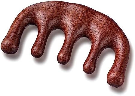 Amazon.com : Cureder Wooden Scalp Massager - Handmade 100% Natural ...