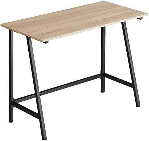 Yaheetech Schreibtisch Computertisch 112 x 82 x 50 cm, Bürotisch mit ...