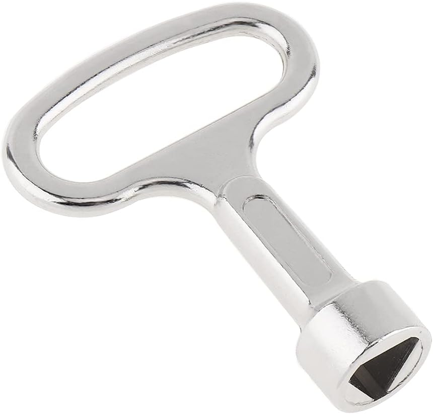 2Pcs Triangle Spanner Key,Triangular Lock Keys Socket Universal Utility ...