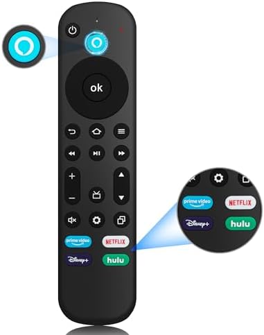 Amazon.com: OROSAUR Voice Remote Control Replacement for Fire Tv ...