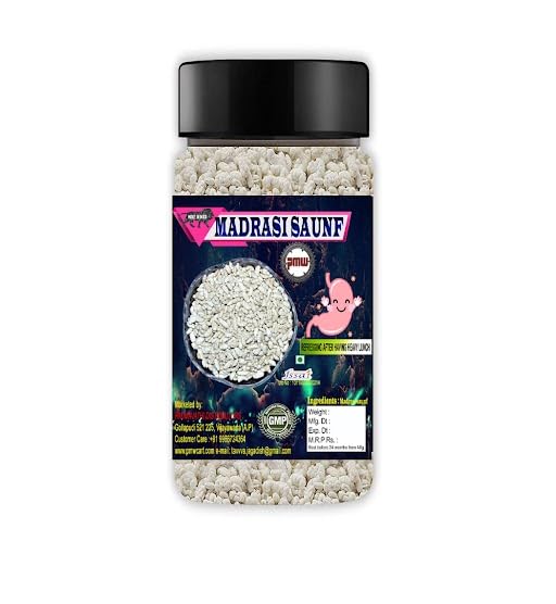 Pmw - Grade A Quality - Fennel Seeds - Jar Pack - Sugar Coated Fennel ...