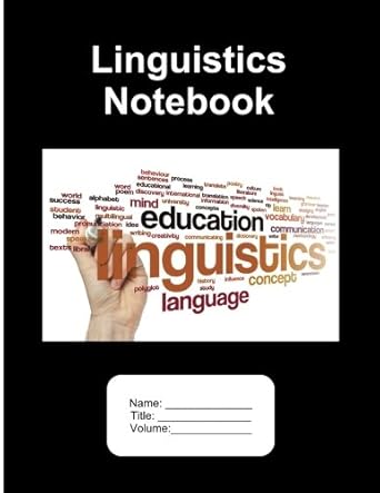 Linguistics Notebook. 250 Pages Lined Paper. 8.5"x11": The Notebook ...
