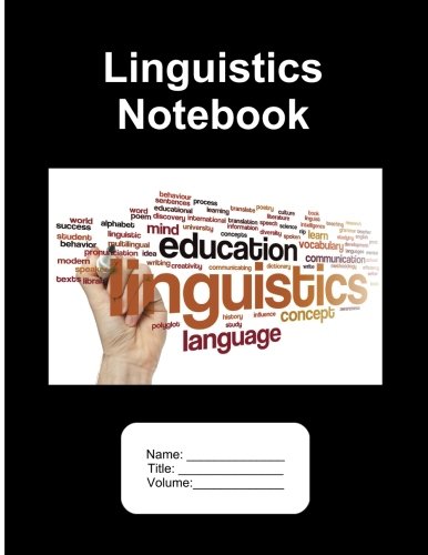 Linguistics Notebook. 250 Pages Lined Paper. 8.5"x11": The Notebook ...