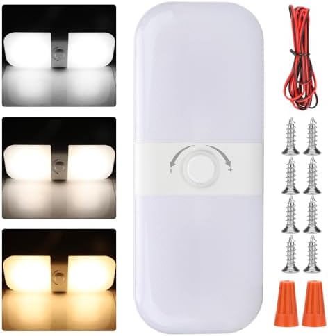 Klarlight 12V LED Caravan Interior Light Dimmable Campervan Ceiling LED ...