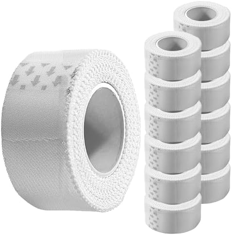 Amazon.com: Cloth Medical First Aid Tape 1" x 10 Yards [Pack of 12 ...