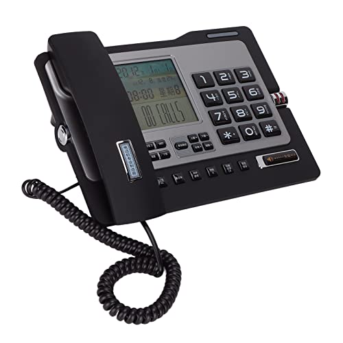 Tenpac Corded Landline Telephone ,Lcd Screen Landline Phone With Large ...