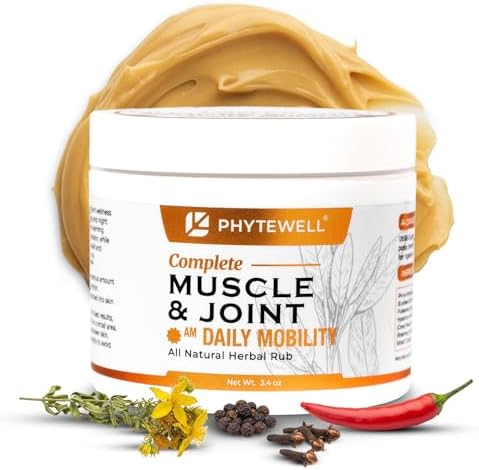 Amazon.com: PHYTEWELL Muscle & Joint Rub Balm – Morning Pain Relief for ...