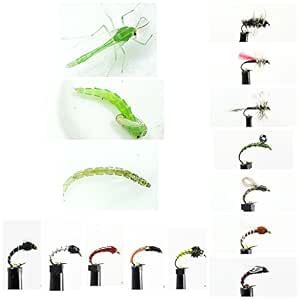 Ascent Fly Fishing Deadly Dozen Midge Selection (Medium) : Amazon.in ...
