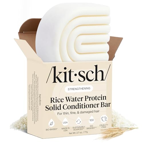 Kitsch Rice Water Conditioner Bar for Hair Growth – Rice Protein Hair ...