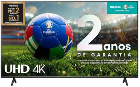 Hisense Smart TV UHD 4K DLED 70" Polegadas 70A6K com HDR10+ Dolby Vision Game Mode Controle por ...