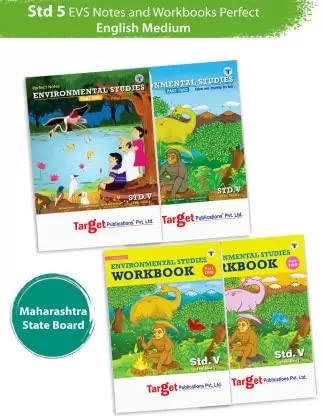 Std 5 EVS Perfect Notes & Workbooks | Envrionmental Studies Part 1 & 2 ...