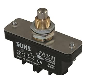 Suns International SW-3121 SW31 Series SPDT Double Break Panel Mount ...