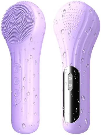 Amazon.com: Rechargeable Electric Facial Cleansing Brush – Silicone ...