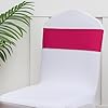 Amazon.com: Gankar 50 Pack Hot Pink Chair Sashes for Wedding, Hot Pink ...