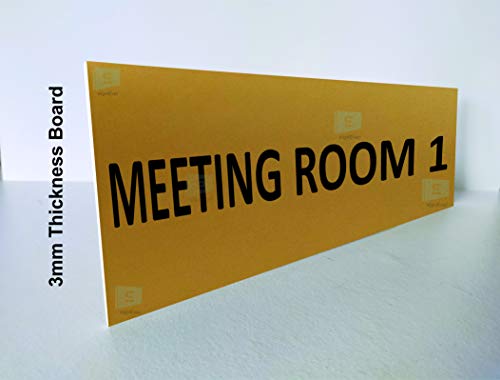 Buy SIGN EVER Combo Meeting Room Sign Boards Office School College ...