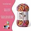 Amazon.com: Plush Chenille Chunky Yarn - Fluffy Velvet Yarns Crochet ...