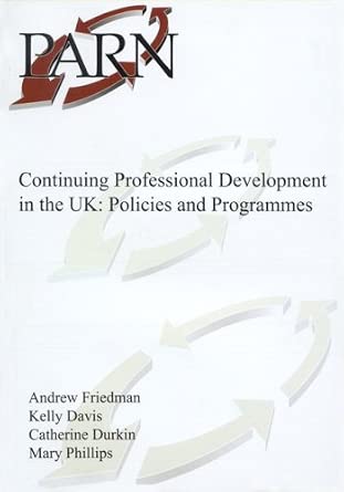 Continuing Professional Development in the UK: Policies and Programmes ...