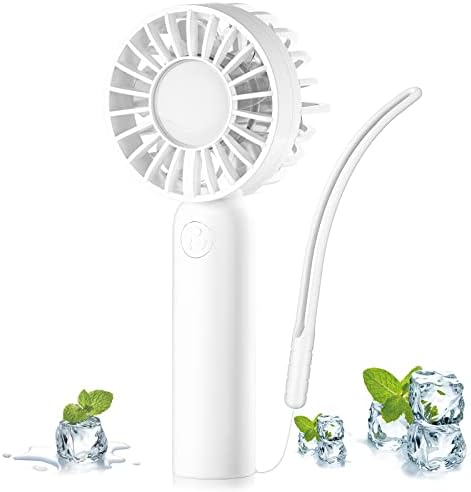 Amazon.co.jp: Portable Fan, Handy Fan, Handheld Fan, Mini Fan, Silent ...
