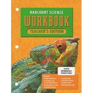 Amazon.com: Harcourt Science, Grade 5: Workbook, Teacher's Edition ...