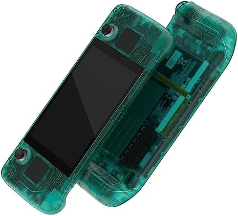 Amazon.com: eXtremeRate Gradient Translucent Bluebell Faceplate Back ...