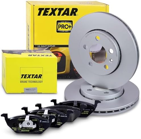 Textar Front Axle Brake Set Including Front Brake Discs Diameter 256 mm ...