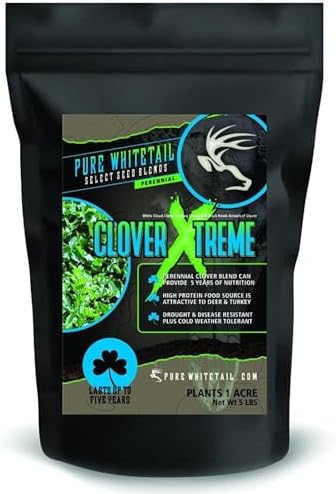 Amazon.com: Pure Whitetail | Clover/Chicory | Select Seed Blends | All ...