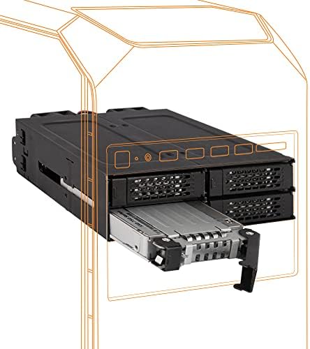 Amazon.com: Kingwin U.2/U.3 NVMe Mobile Rack Cage with Oculink ...