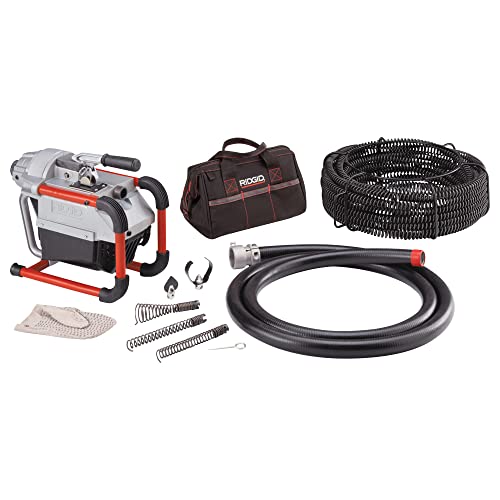 Ridgid 66497 Machine With A-1 Operator's Mitt, A-12 Pin Key, and A-60 ...