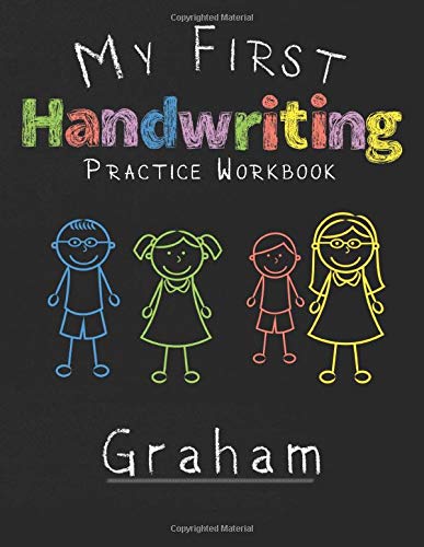 My first Handwriting Practice Workbook Graham: 8.5x11 Composition ...