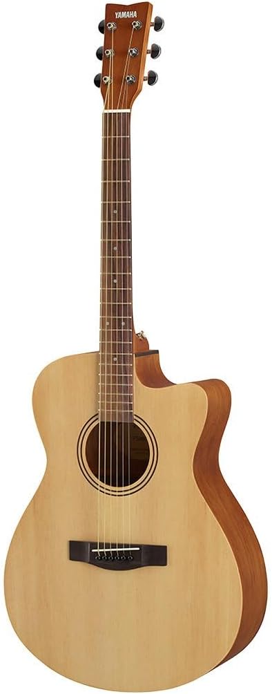 Yamaha Spruce Wood Fs80C Black Concert Cutaway Guitar : Amazon.in ...