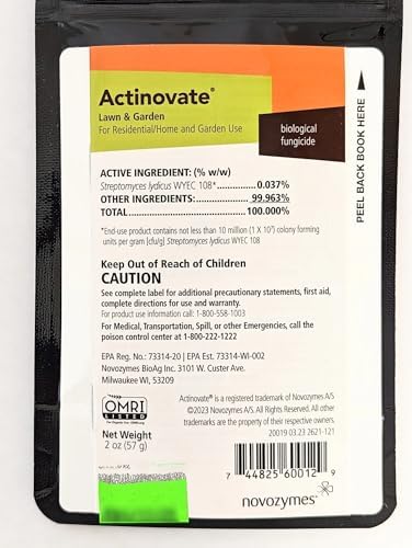 Amazon.com : Actinovate Fungicide -18 oz : Fertilizers : Patio, Lawn ...