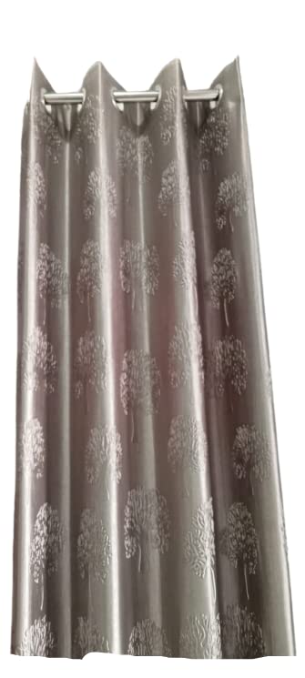 Buy Dark Grey Curtain for Door/Window_(Pack of 2)_ Parda Mahal PAR-DA ...