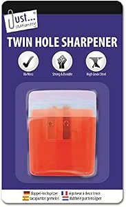 Twin Hole Pencil Sharpener : Amazon.co.uk: Stationery & Office Supplies