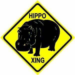 Amazon.com: Texsign Hippo Crossing Sign * st Big Hippo Zoo : Home & Kitchen
