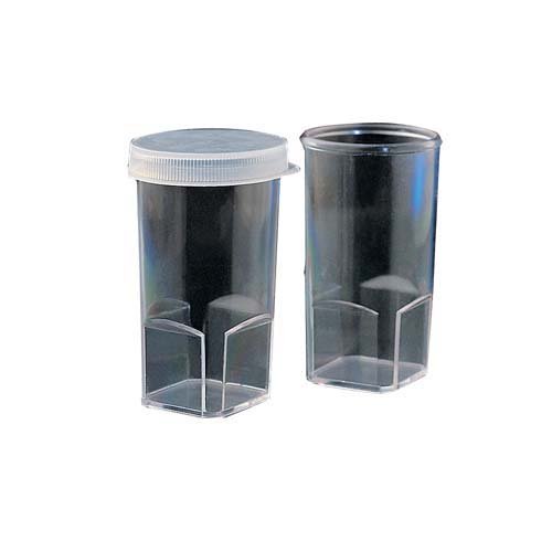 Deltalab 200103 Coulter Counter Cup, Coulter Counter Cup with Lid (Pack ...