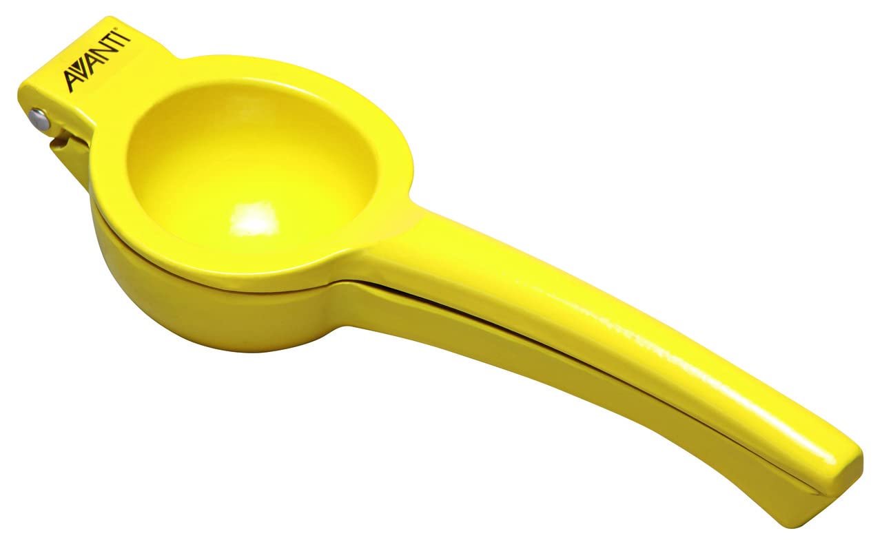 Avanti Lemon Citrus Squeezer Juicer, Yellow, 26 cm x 8.5 cm: Manual ...