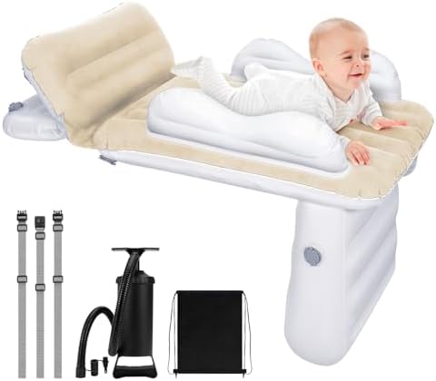 Inflatable Airplane Bed for Toddler, Portable Baby Airplane Bed for ...