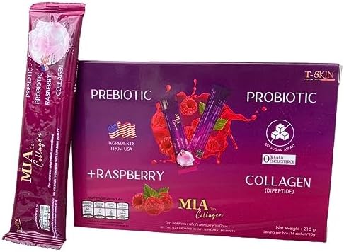 Amazon.com: MIA Collagen Dipeptide | Probiotic Collagen Powder to Go ...