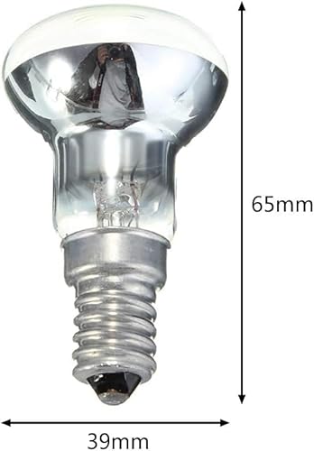 1Pc 30 Watts White Edison Bulb E14 Light Holder R39 Reflector Spot ...