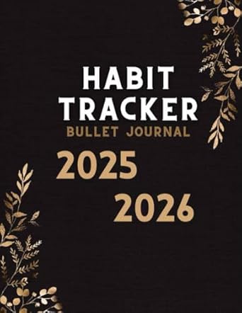Amazon.com: 2025-2026 Habit Tracker Bullet Journal: Jan 2025 - Dec 2026 ...