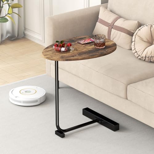 Amazon.com: C Shaped End Table, Modern C Shaped Side Table for Sofa and ...