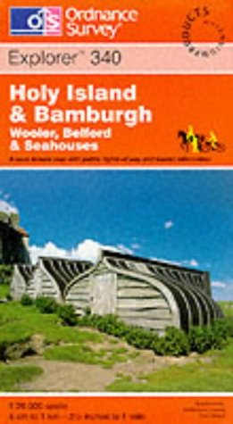 Holy Island and Bamburgh: Sheet No. 340 : Buy Online at Best Price in ...