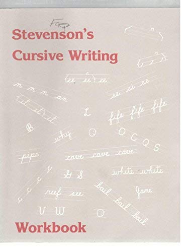 Cursive Writing: Stevenson, Nancy: 9780941112307: Amazon.com: Books
