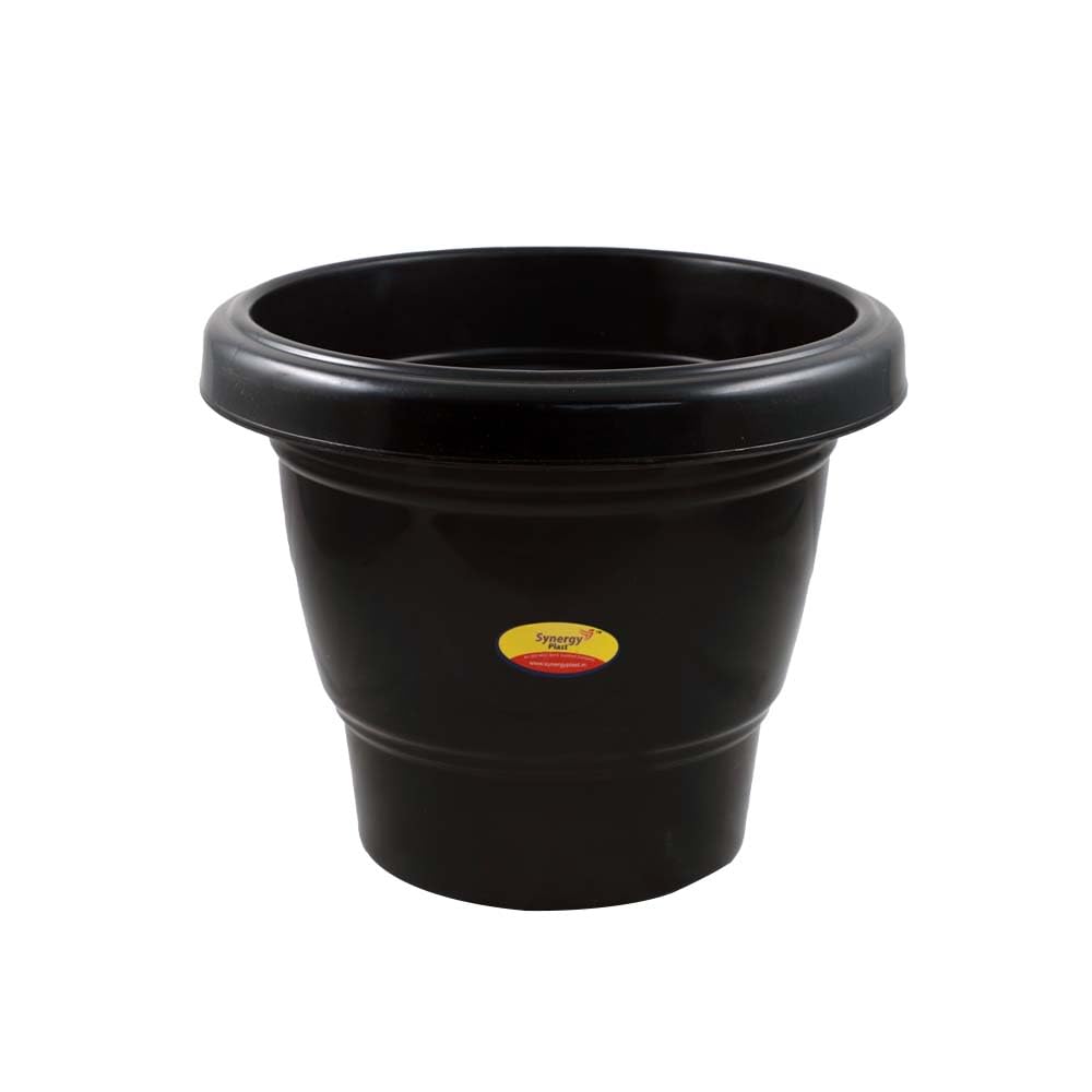 Synergy Plast Plastic Flower Pot Set, Set of 24, 6 Inch : Amazon.in ...