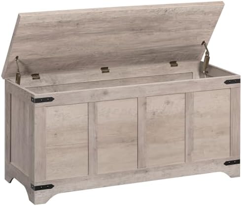 Amazon.com: MAHANCRIS Storage Chest, 39.4" Storage Trunk with 2 Safety ...