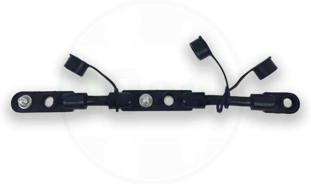 Amazon.com: Black Multi-Battery Overmolded Battery Cable Assembly for 3 ...