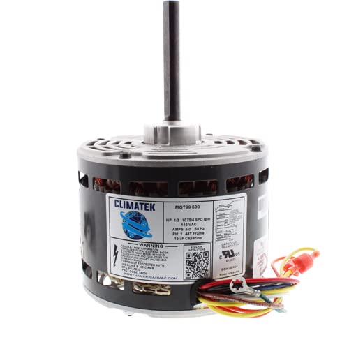 ClimaTek Upgraded Furnace Blower Motor Replaces Trane American Standard ...