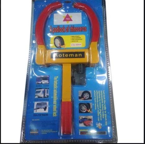 Aoteman Car Anti Theft Wheel Lock A Padlock of Rhinoceros : Amazon.in ...