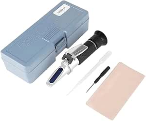Amazon.com: Handheld Salinity Refractometer - Accurate Fluid Testing ...