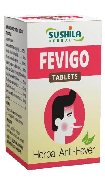 Buy Sushila Herbal Fevigo Tablet | Herbal Anti-Fever Helps in All Type ...